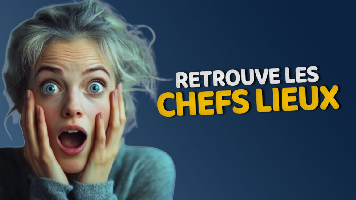 Quiz - Les chefs lieux des départements - 10 questions